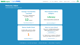 IgnitePanel™ by Hatch Early Learning